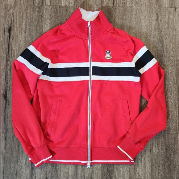 Psycho Bunny | Jackets & Coats | Psycho Bunny Full Zipper Track Jacket ...